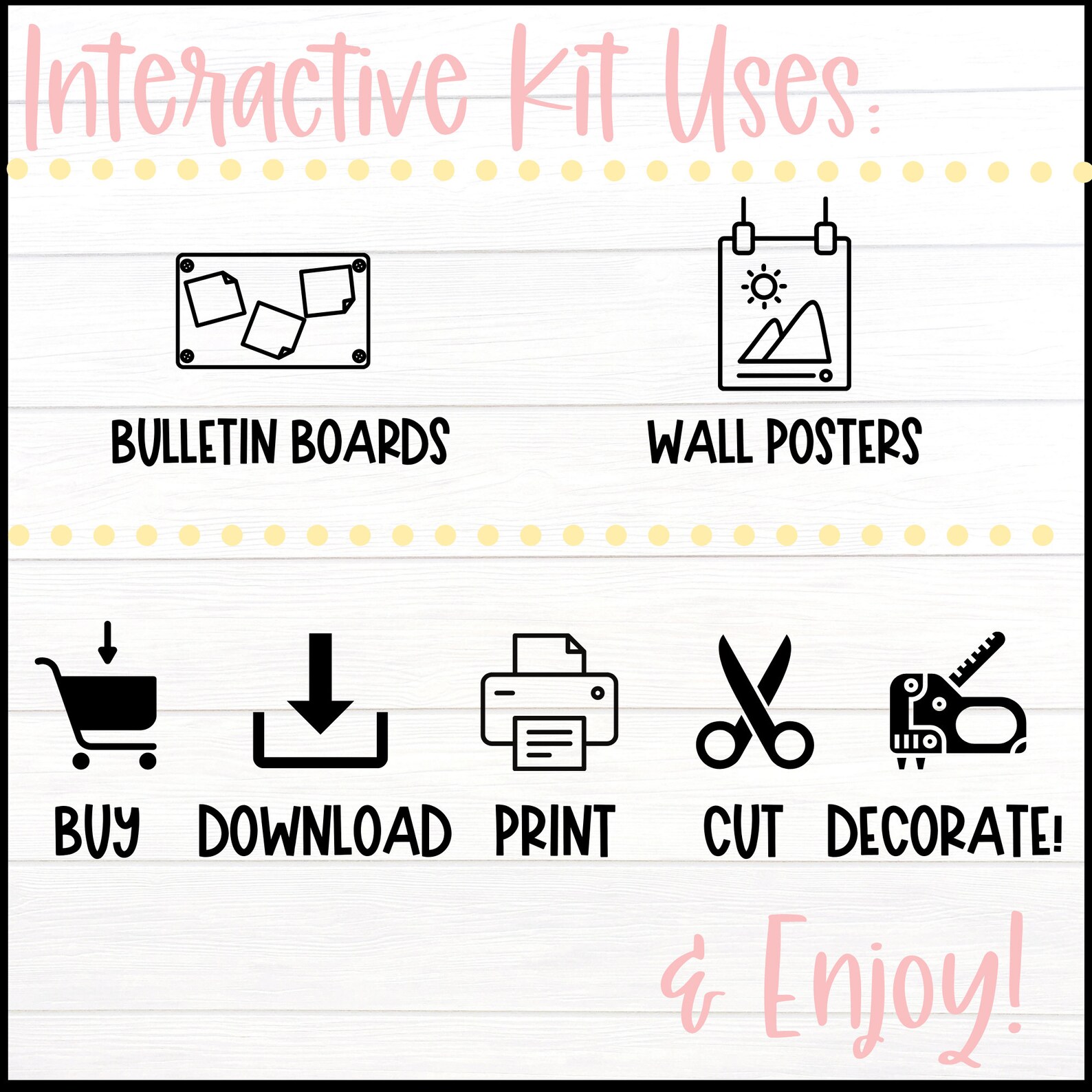 BULLETIN BOARD KIT Our Summer Bucket List End of School - Etsy