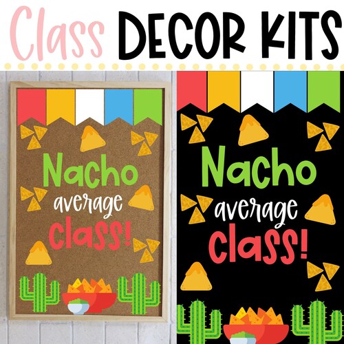 Cactus Classroom Door Display or Bulletin Board EDITABLE - Etsy
