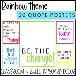CLASSROOM DECOR Growth Mindset Motivational Posters - Etsy