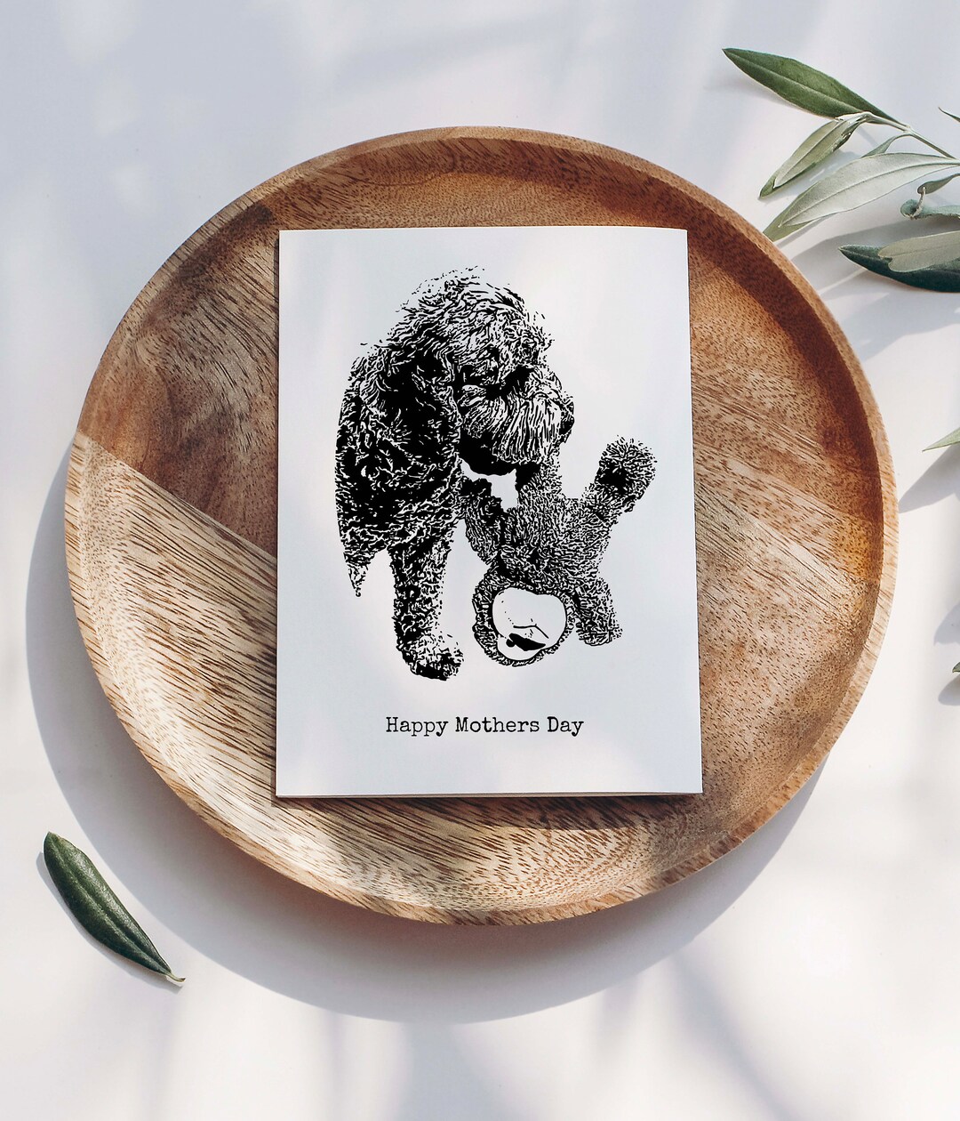 Cockapoo Mother's Day Card for Dog Lover Gift Ideas for Mum ...