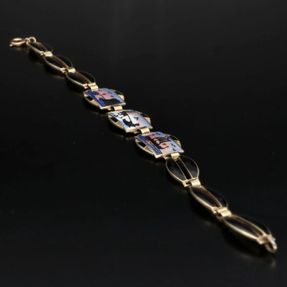 Aksel Holmsen Bracelet - A Norwegian Hand-painted Gui… - Gem