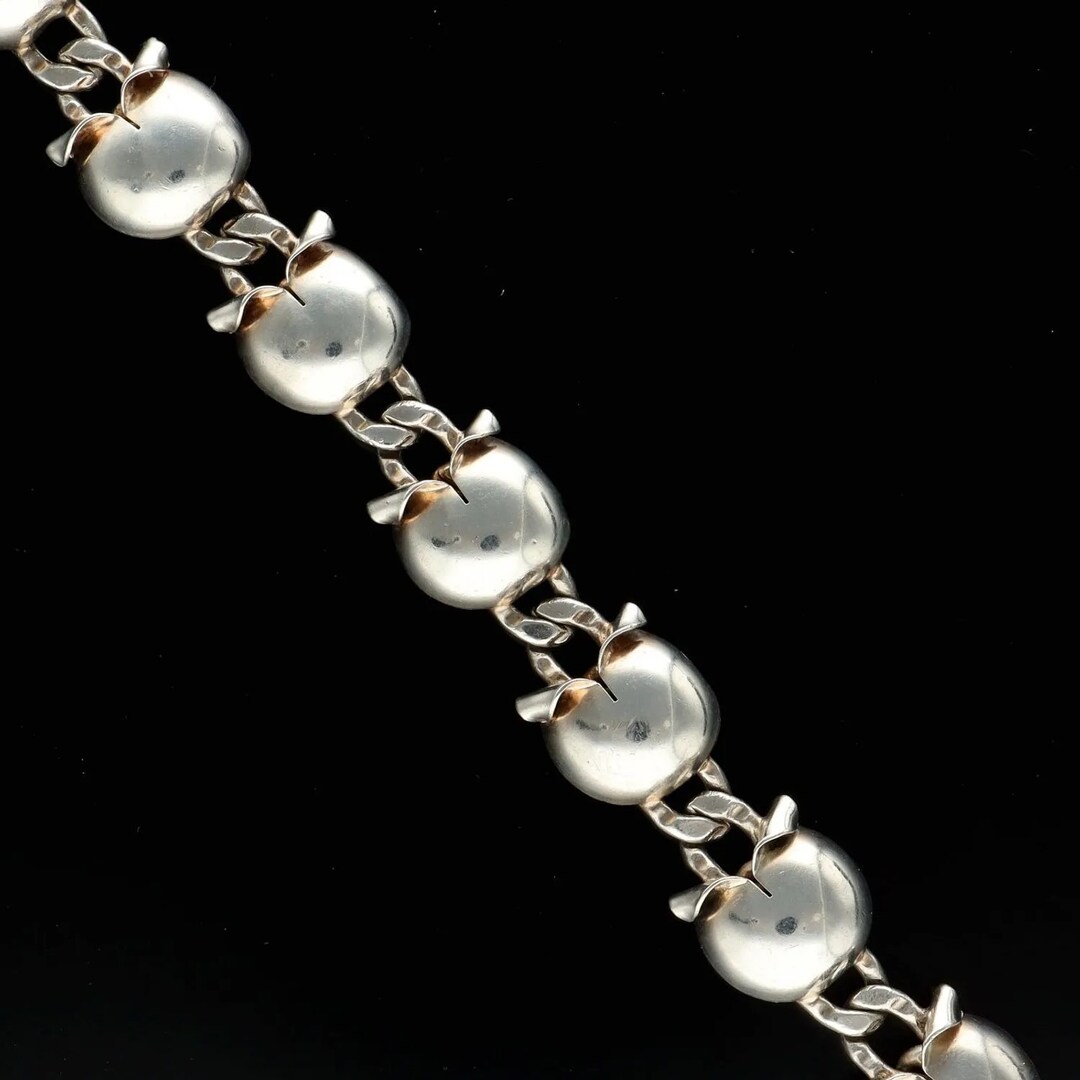Vintage Napier Sterling Silver Fruit Bracelet | Mid-century Design - Etsy