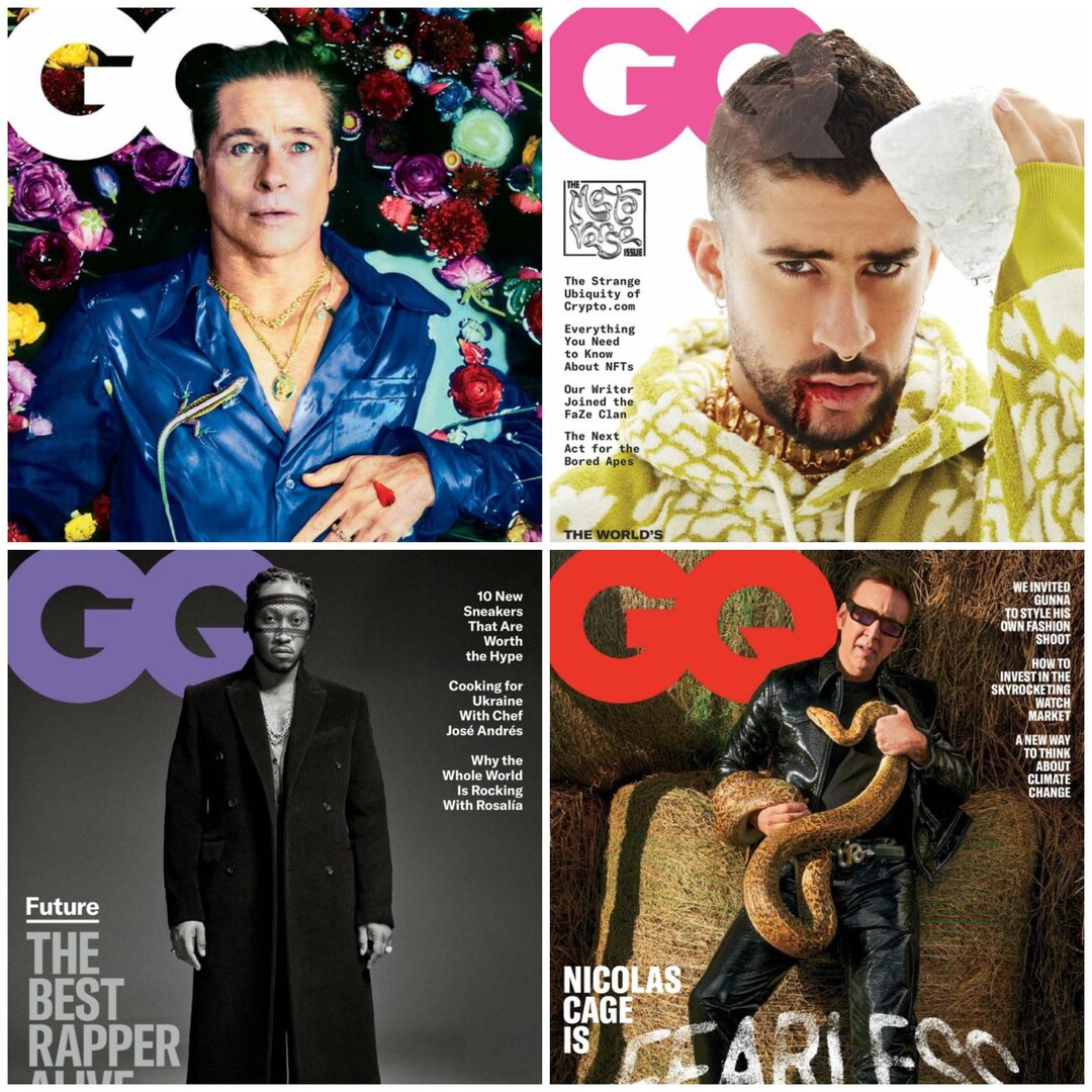 GQ Magazine Subscription 10 Issues - Etsy