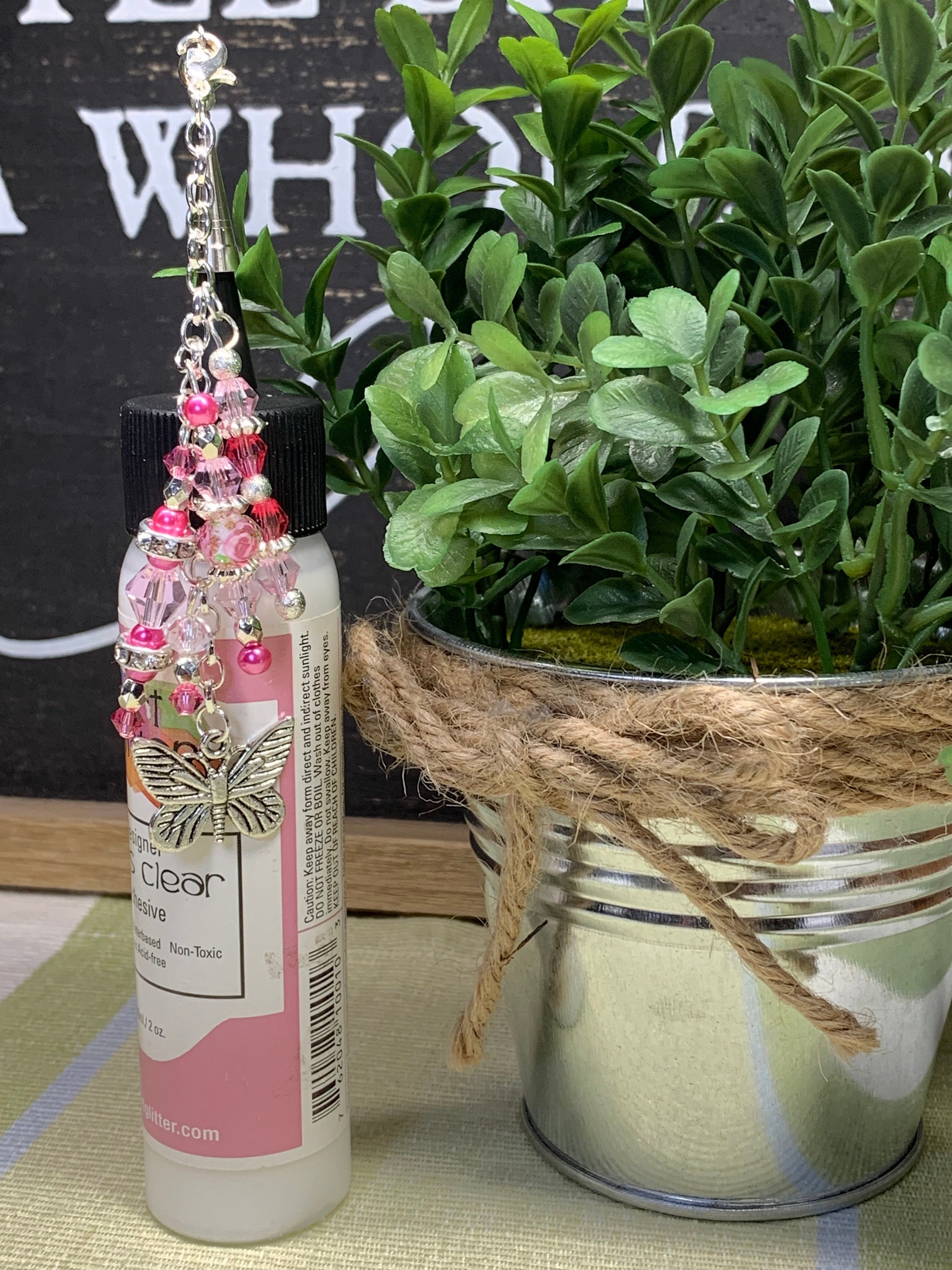 Glue Bottle Topper Butterfly - Etsy