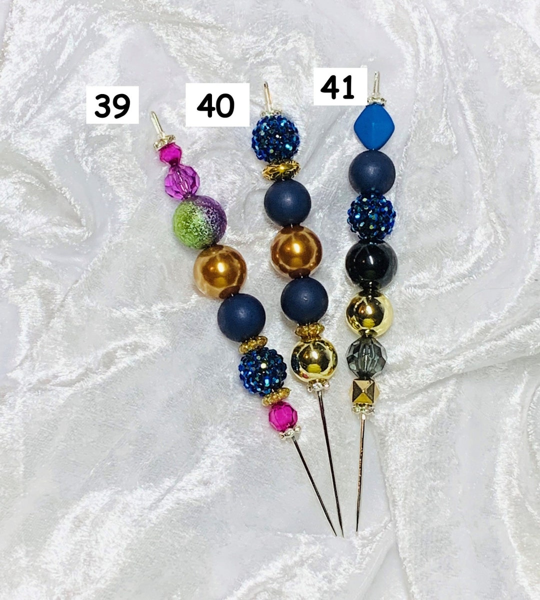 Pokey Tool Sapphire Blue and Gold - Etsy