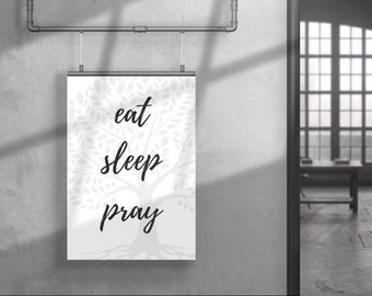 Eat Sleep Pray - Etsy