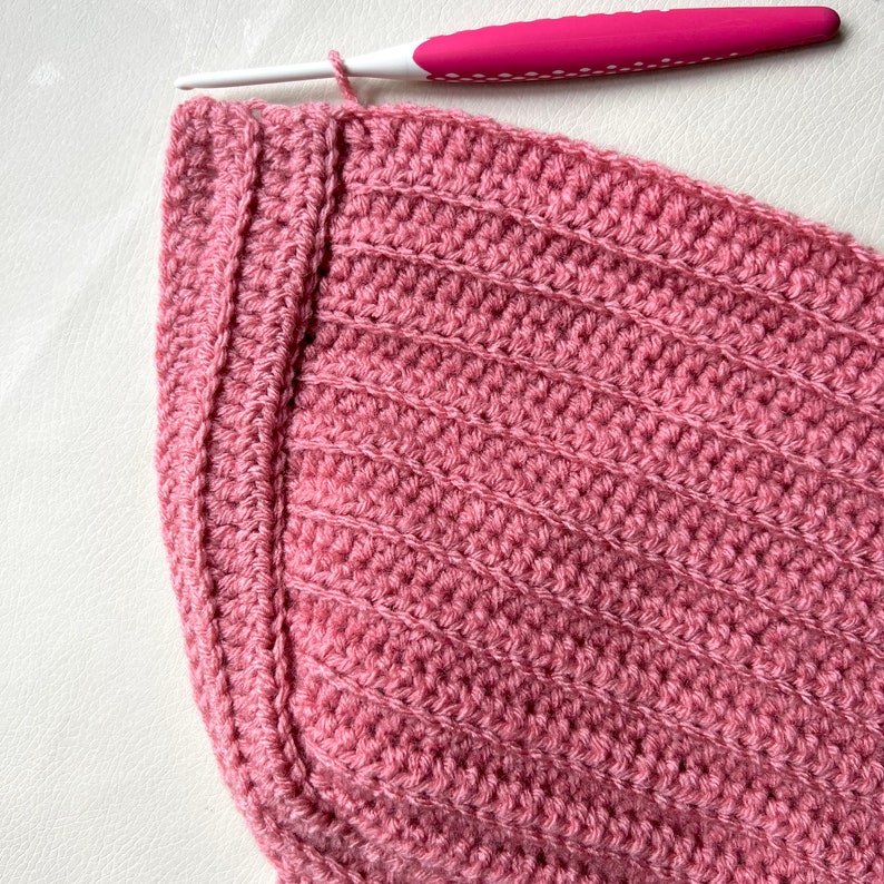 The Ribby Balaclava Crochet Pattern digital Balaclava Hood - Etsy