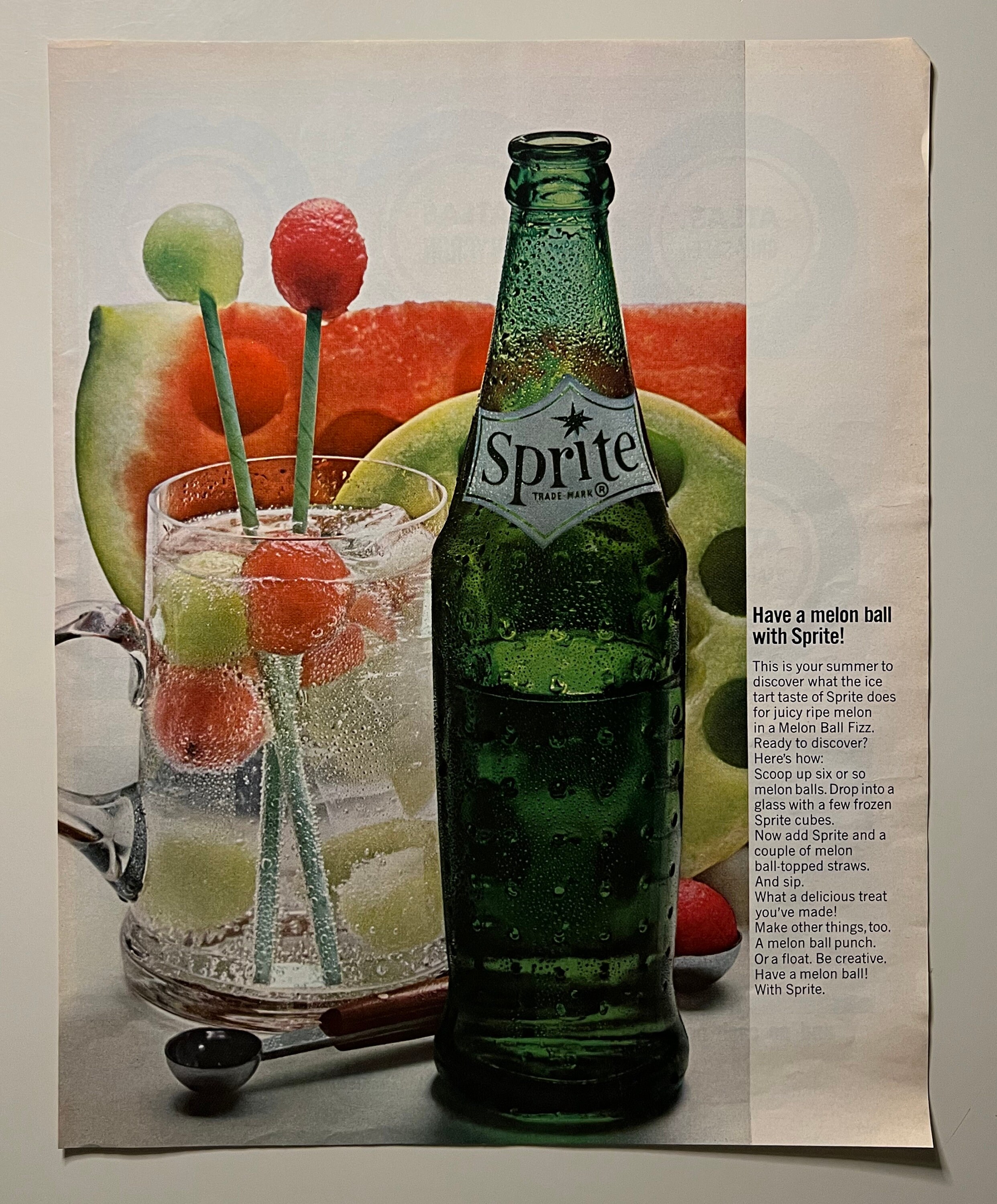 Vintage Sprite Advertisement July 1964 LOOK Magazine - Etsy