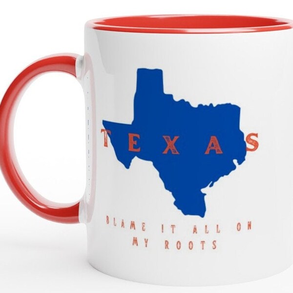 Texas Mug - Etsy