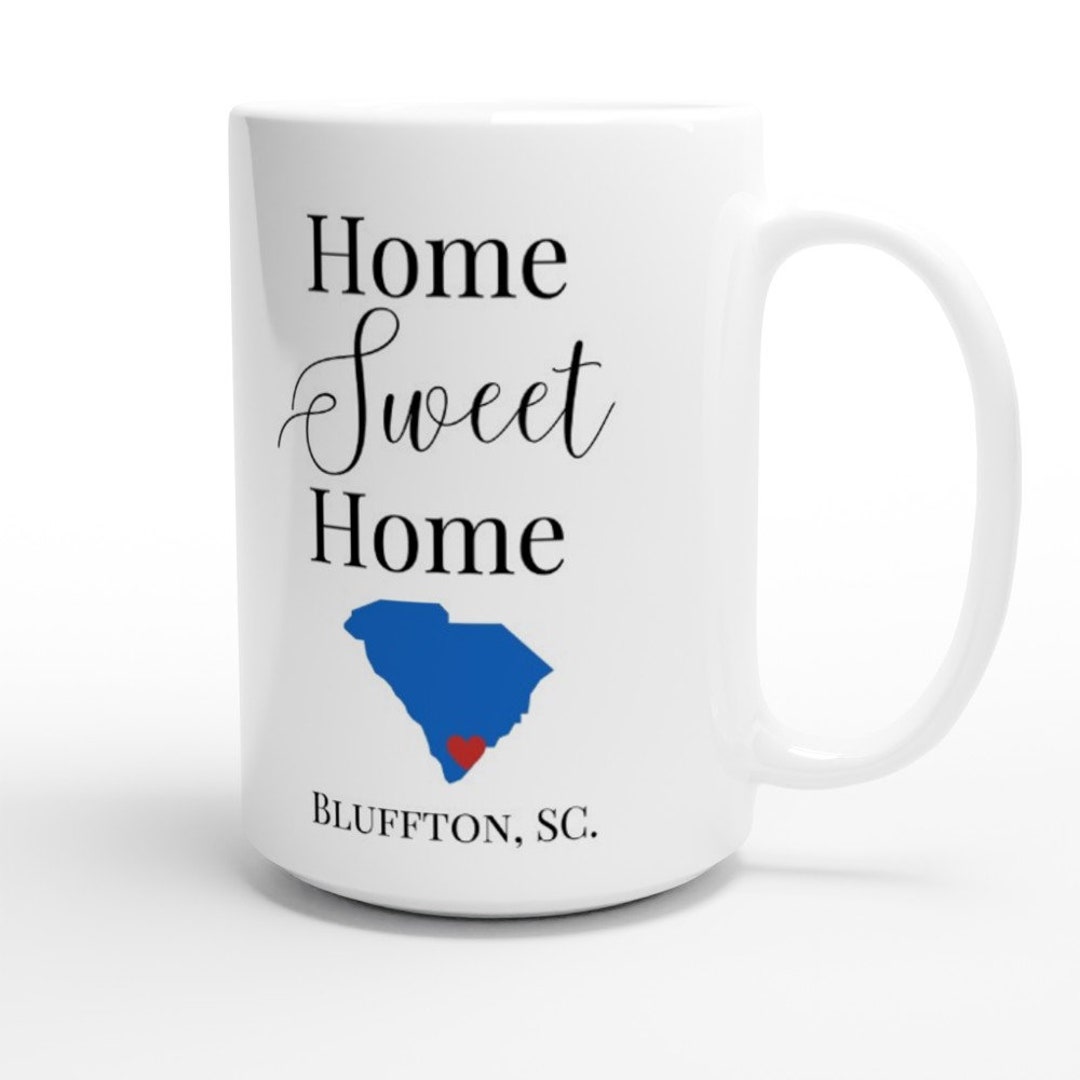 Home Sweet Home Personalized Name South Carolina Mug SC - Etsy