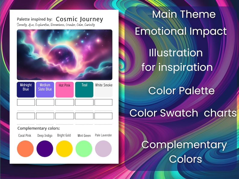 15 Trippy Color Palettes for Surreal Coloring Pages & Trippy Art ...