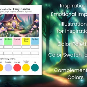 15 Enchanted Color Palettes for Fantasy Coloring Book & Magical Art ...