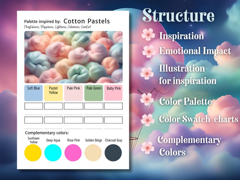 15 Dreamy Pastel Color Palettes for Creative Projects – Printable Color ...