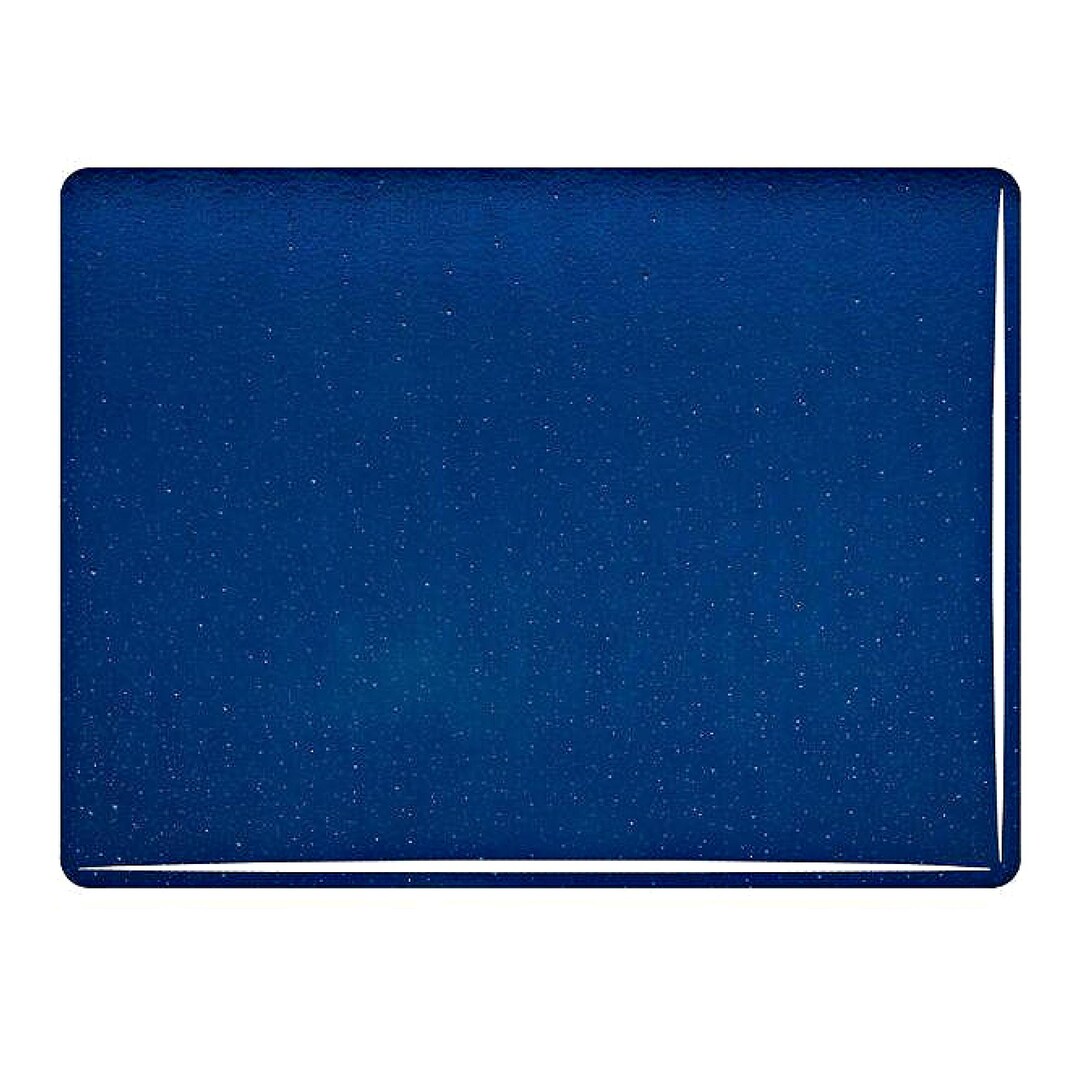 COE90 Copper Blue Transparent Bullseye Fusible Glass Sheet Dbl Rolled ...