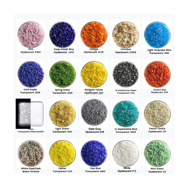 Bullseye Glass - Etsy