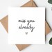 Miss You Already Card, Good Luck Card, New Job Co-worker Card, You're ...