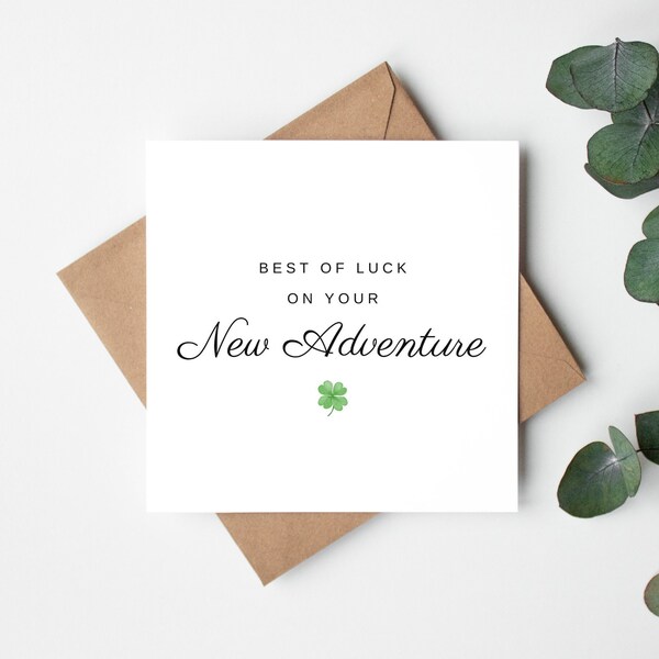 Leaving Card - Etsy