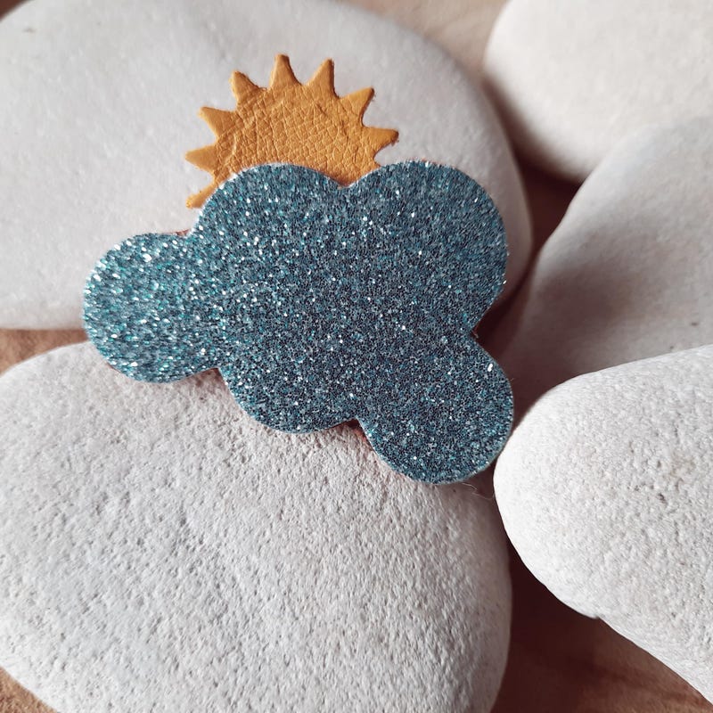Cloud Brooch - Etsy