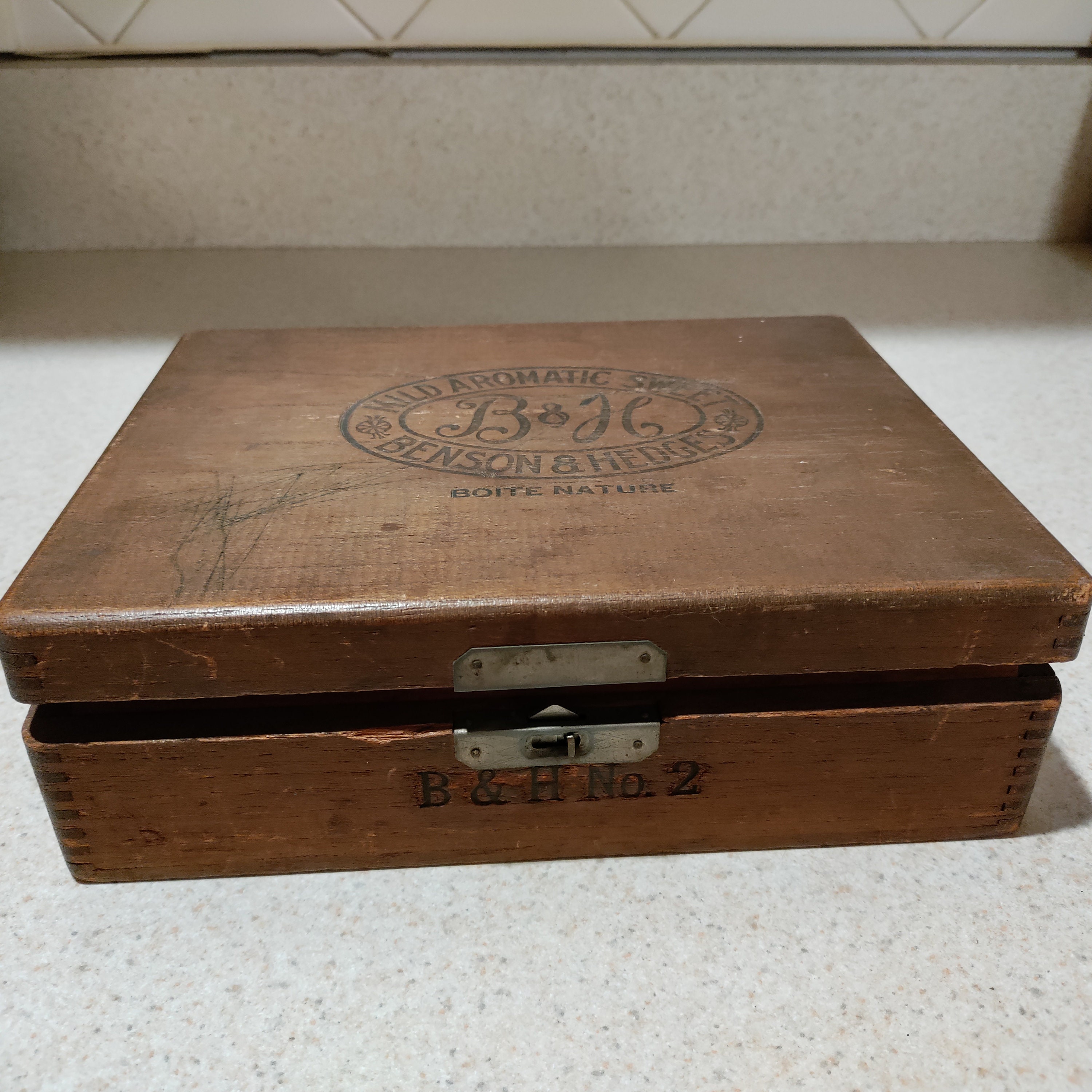 Vintage Benson & Hedges Cigar Wooden Box Tampa Florida - Etsy