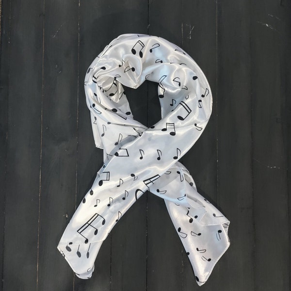 Musical Note Scarf - Etsy