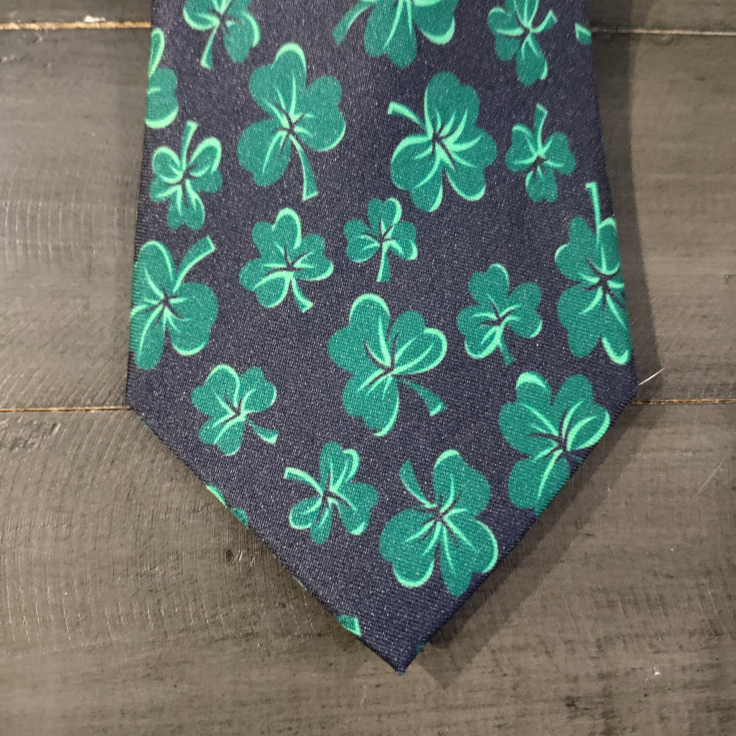 Men's St. Patrick's Day Clover Tie - Etsy