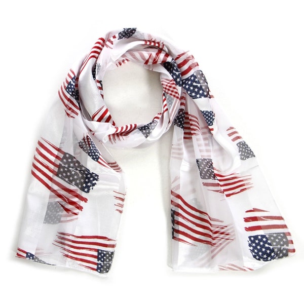 American Flag Scarf - Etsy