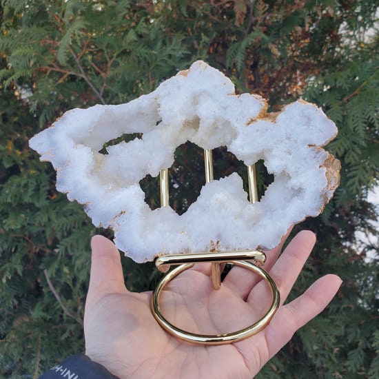 Crystal Slice Stand Slab Stand Crystal Stand Specimen - Etsy