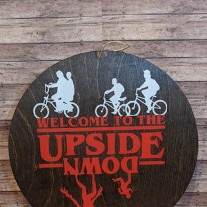 Stranger Things Door Sign/ Stranger Things/ Welcome to the - Etsy