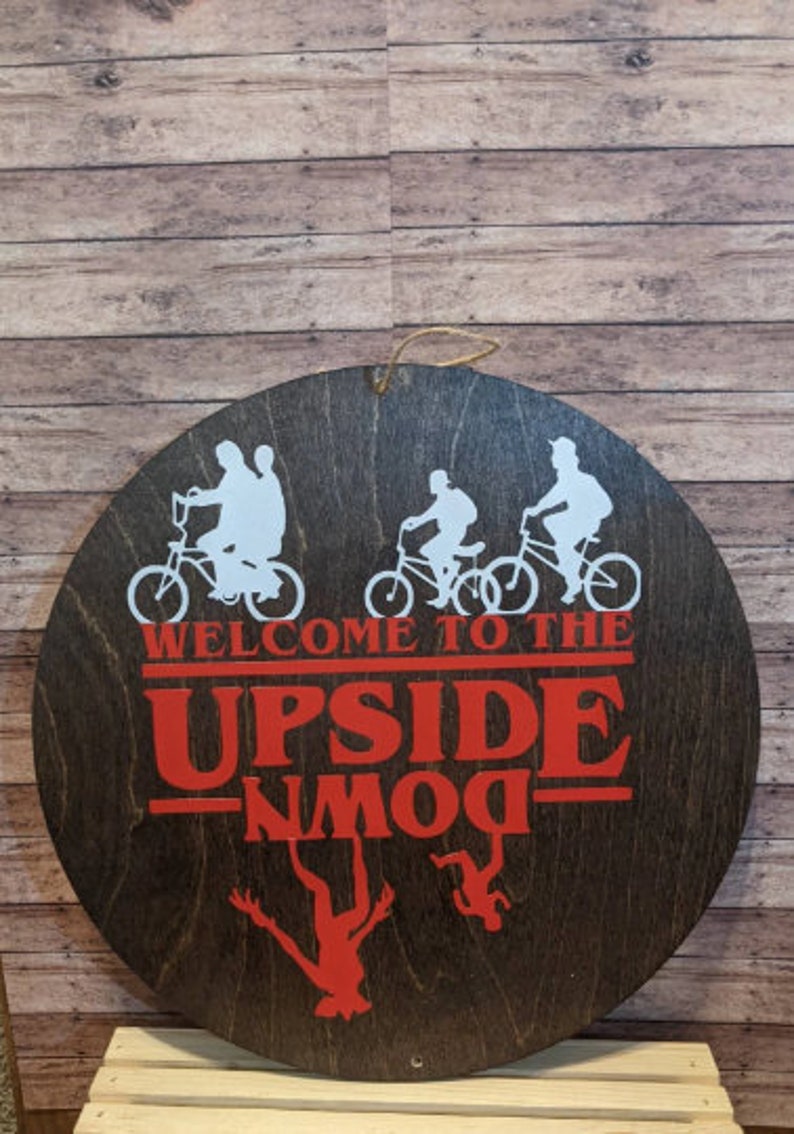 Stranger Things Door Sign/ Stranger Things/ Welcome to the - Etsy