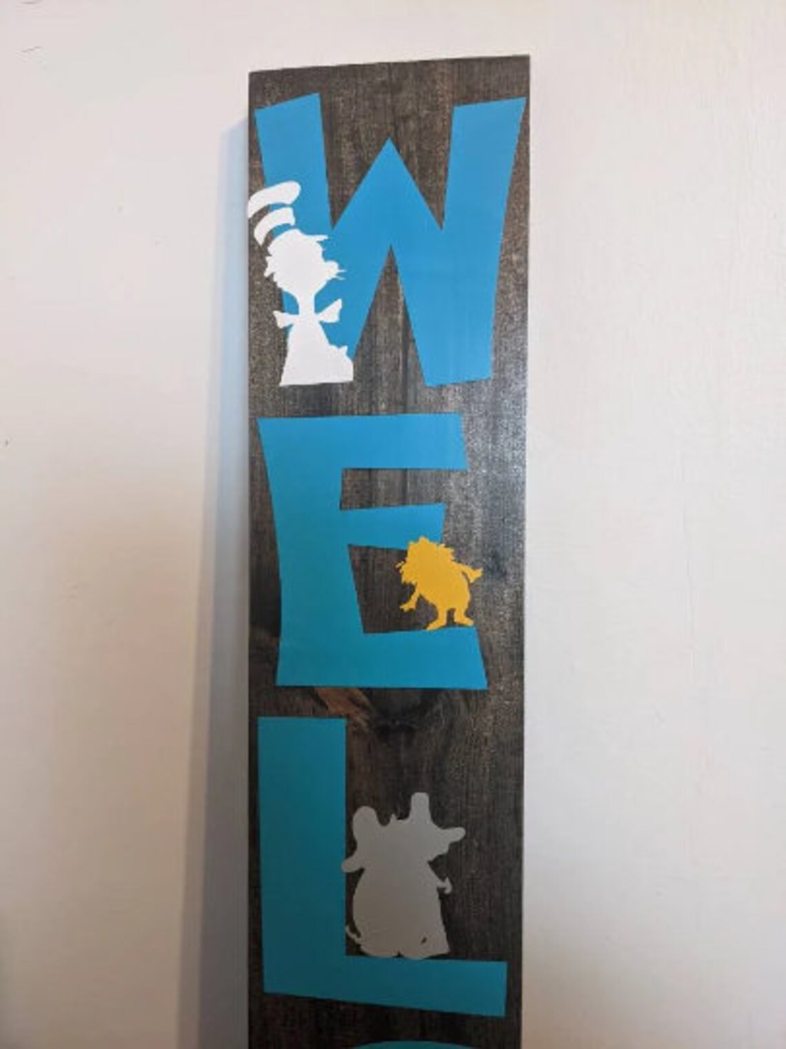 Dr Seuss / Porch Leaner/ Porch Decor/ 4ft Board/ Cat in the - Etsy