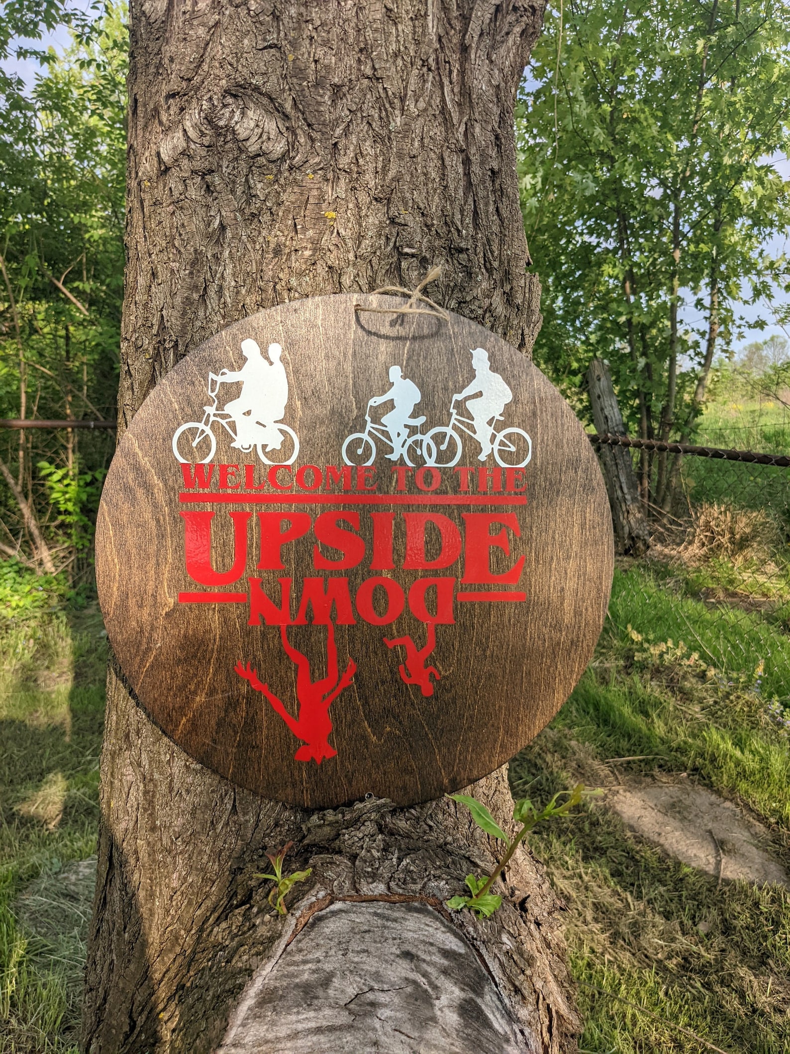 Stranger Things Door Sign/ Stranger Things/ Welcome to the Upside Down ...