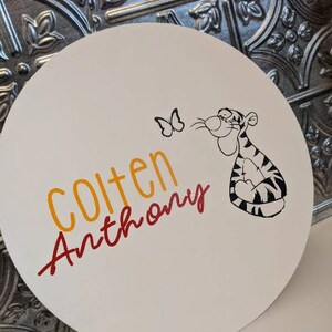 Winne the Pooh Nursery Sign/personalized Winne the Pooh Sign ...