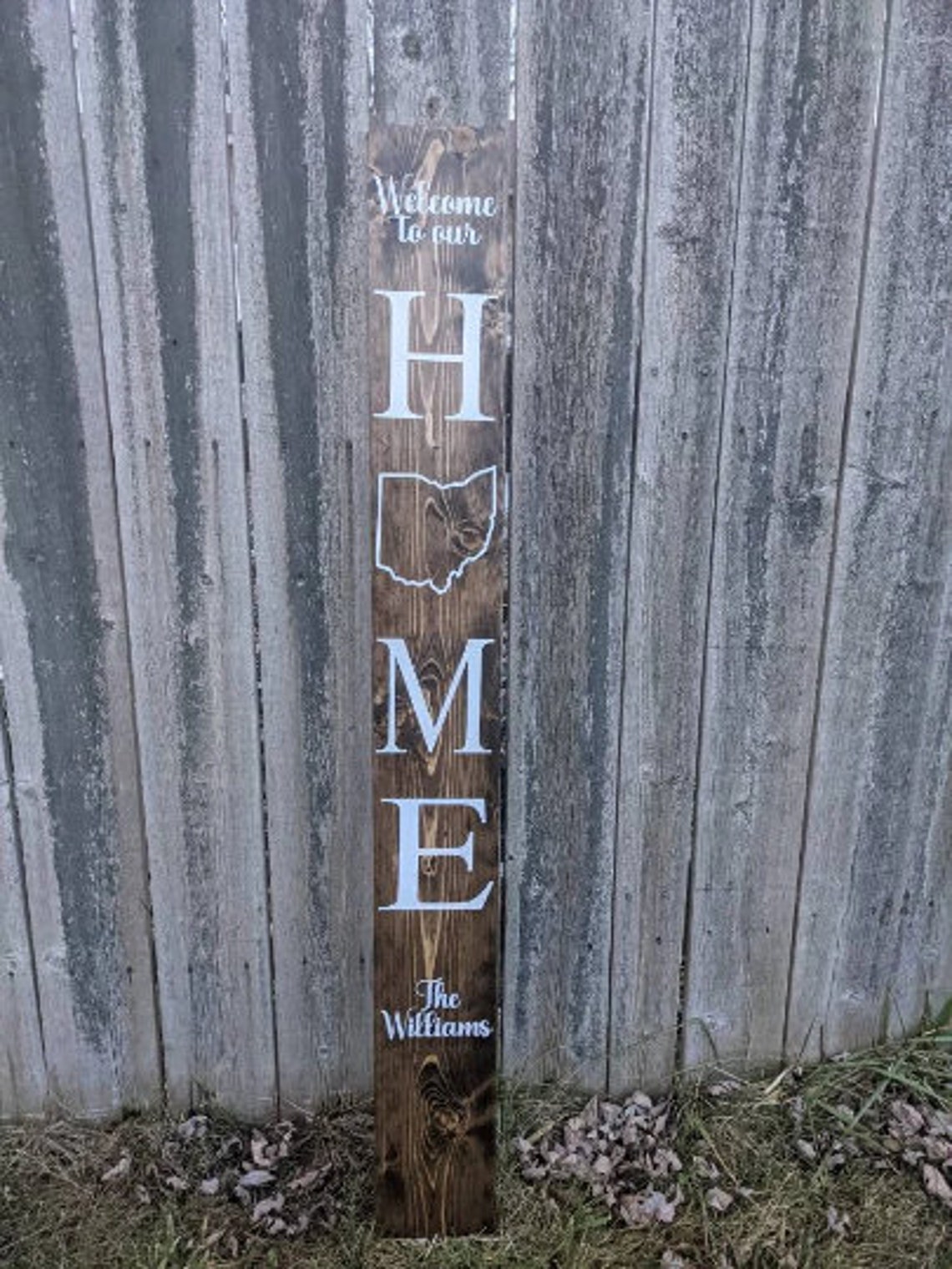 State Shape Sign/ohio State Porch Leaner/ Home Ohio/ Ohio - Etsy