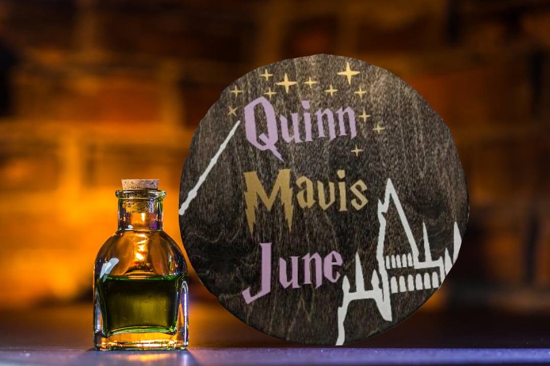 Wizard Sign/ Personalized Nursery Sign / Wizard Nursery Decor/ Home ...