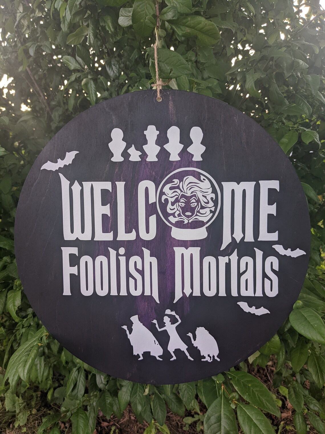 The Haunted Mansion Porch Sign | Halloween Decor | the Haunted Mansion ...