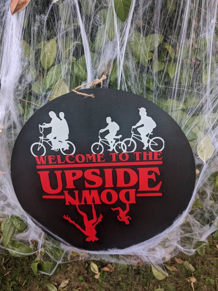 Stranger Things Door Sign/ Stranger Things/ Welcome to the Upside Down ...