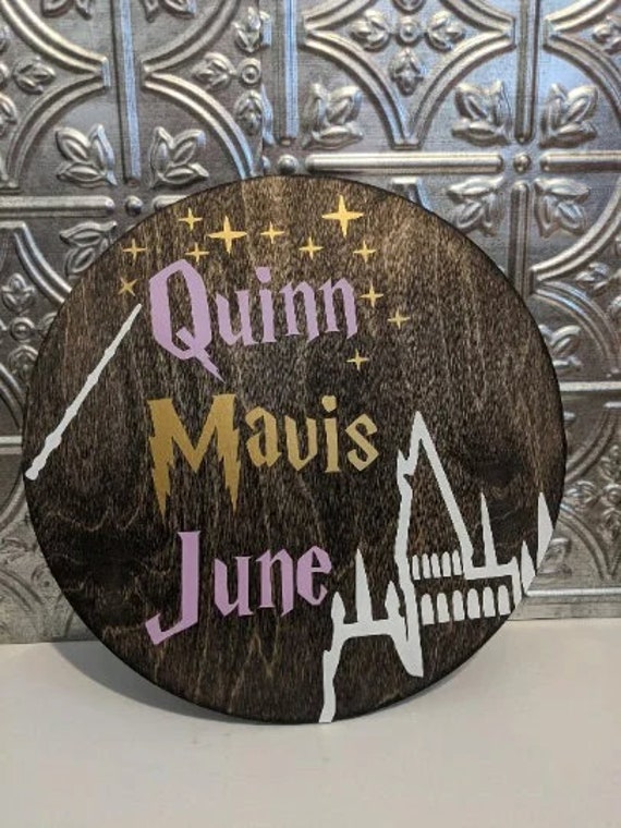 Wizard Sign/ Personalized Nursery Sign / Wizard Nursery Decor/ - Etsy