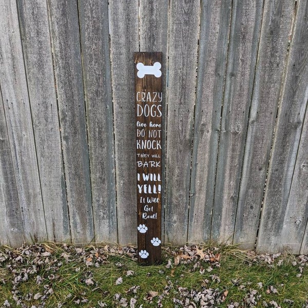 Dogs Bark Welcome Sign - Etsy