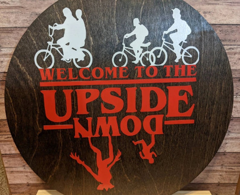 Stranger Things Door Sign/ Stranger Things/ Welcome to the Upside Down ...