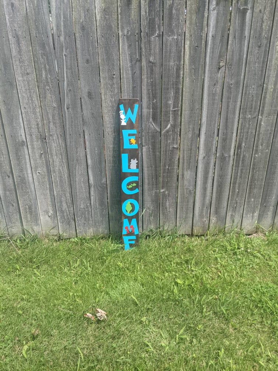 Dr Seuss / Porch Leaner/ Porch Decor/ 4ft Board/ Cat in the - Etsy