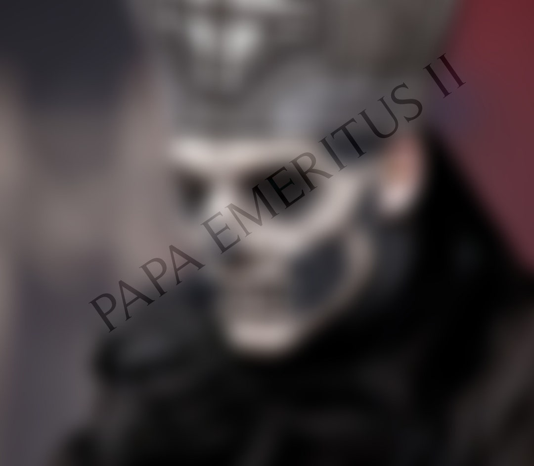SPECIALIST: Letter Inspired by Papa Emeritus II - Etsy