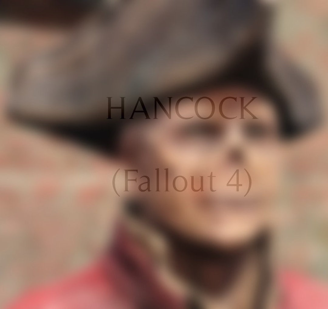 SPECIALIST: Letter Inspired by Hancock (fallout 4) - Etsy