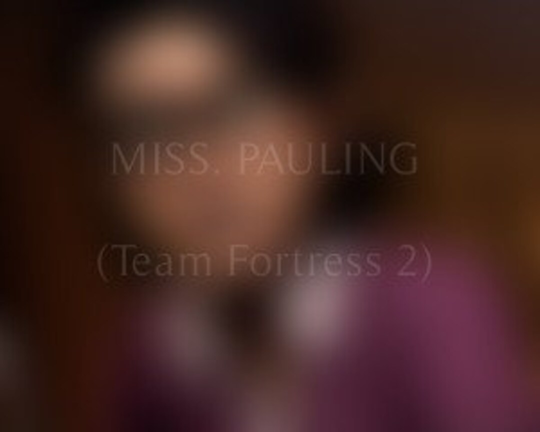 SPECIALIST: Letter Inspired by Miss Pauling TF2 - Etsy