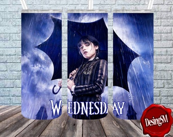 Wednesday Addams Sublimation Design - Etsy