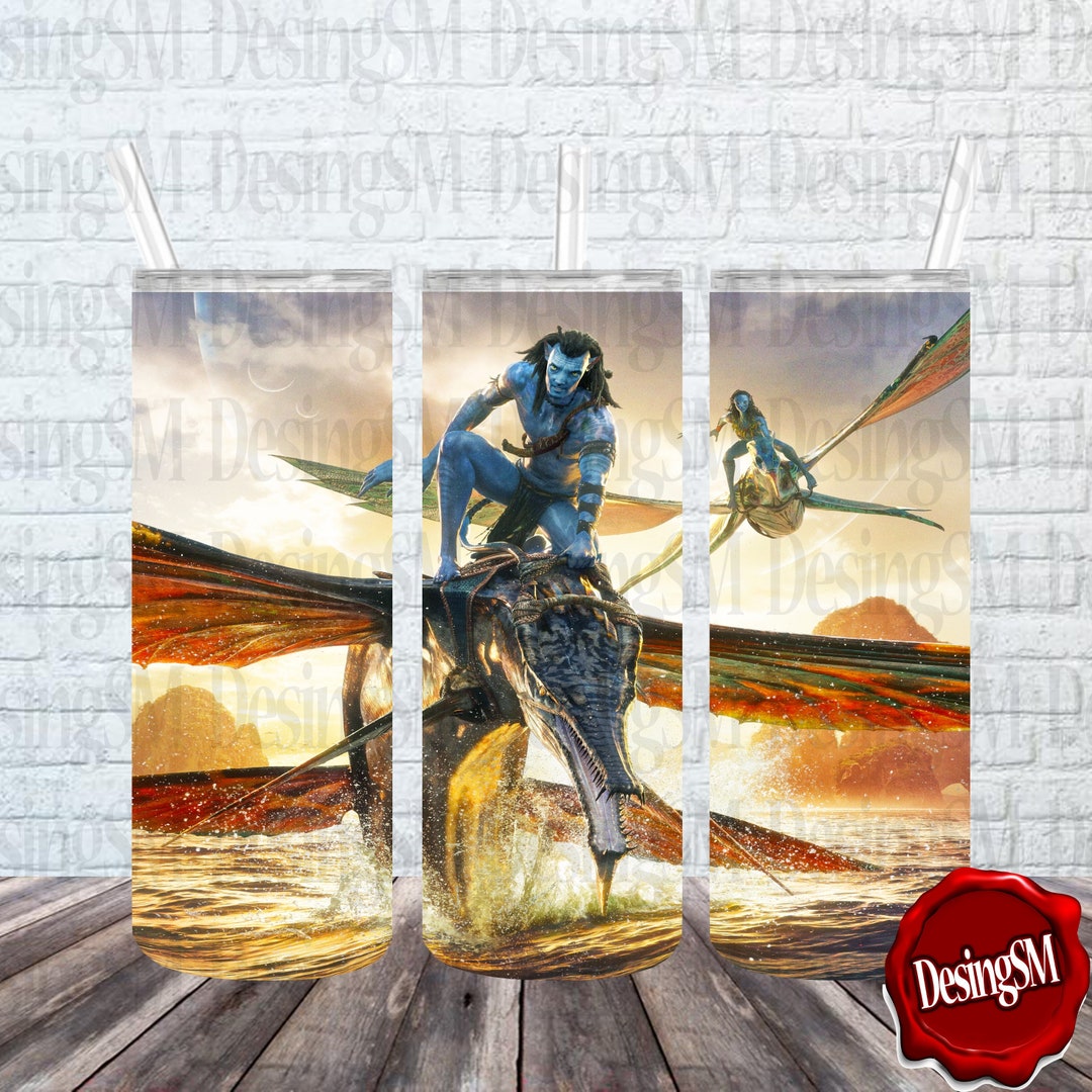 Avatar Tumbler Wrap Skinny Tumbler 20oz Design Avatar 2 - Etsy