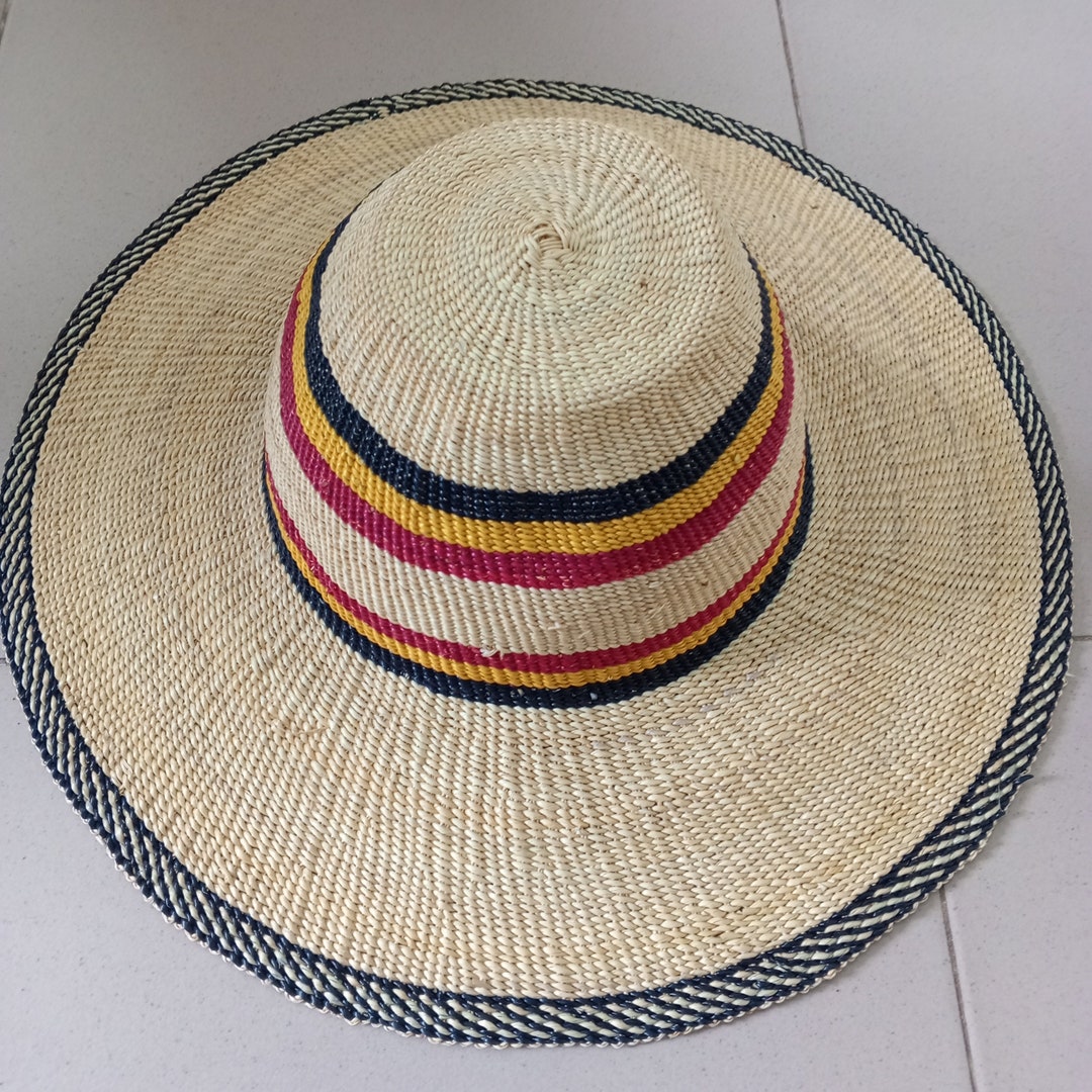 Eco-friendly Summer Hat, Beach Hat Made With Grass, African Hat ...
