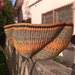 Handwoven Wavy Bolga Storage Basket, Beautiful Storage Basket, Home ...