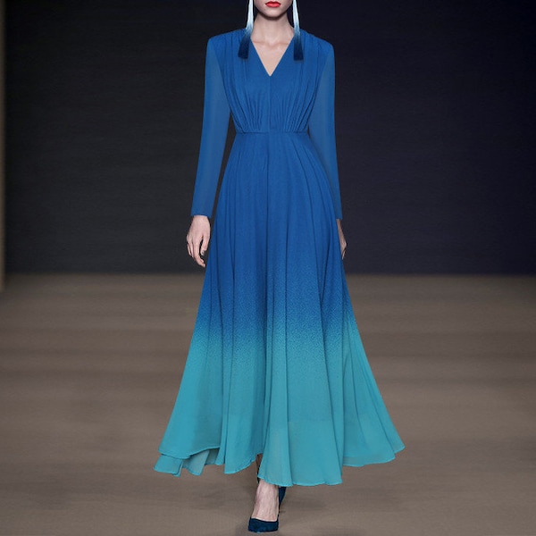 Gradient Dress - Etsy