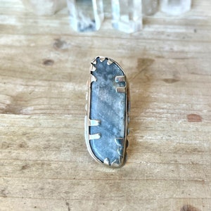 Native American Rainbow Moonstone Sterling Silver Ring / Boho Bohemian ...