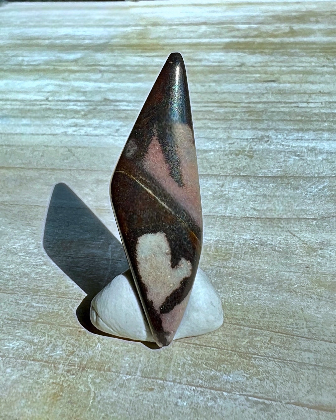 Indian Paint Stone Cabochon / Indian Blanket Cabochon / Navajo Blanket ...